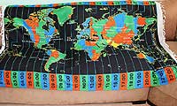 World Time Zones Online Store - shop online for worldtimezone cotton ...